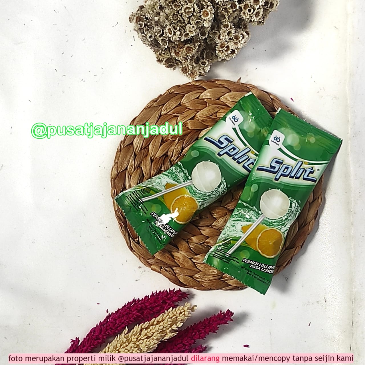 12Pcs Permen Lolipop Split - Jajanan Jadul Hits Era 90an - Jaman Dulu ...