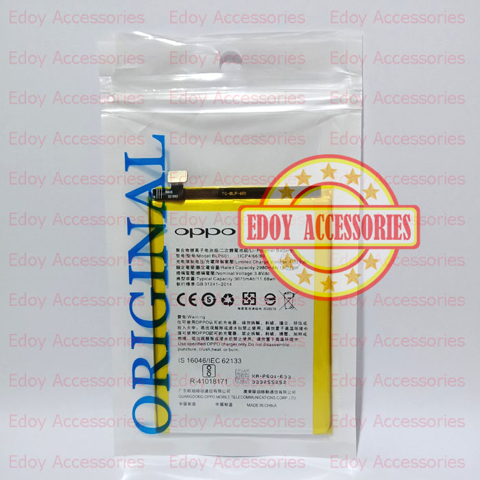 Battery Oppo F1S A1601 A59 A59T BLP601 Batu Batre Baterai Tanam Original | Lazada Indonesia