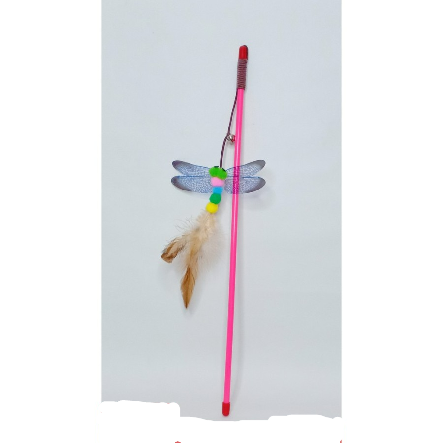 Mainan Kucing Murah Stick Tongkat Bentuk Capung | Lazada Indonesia