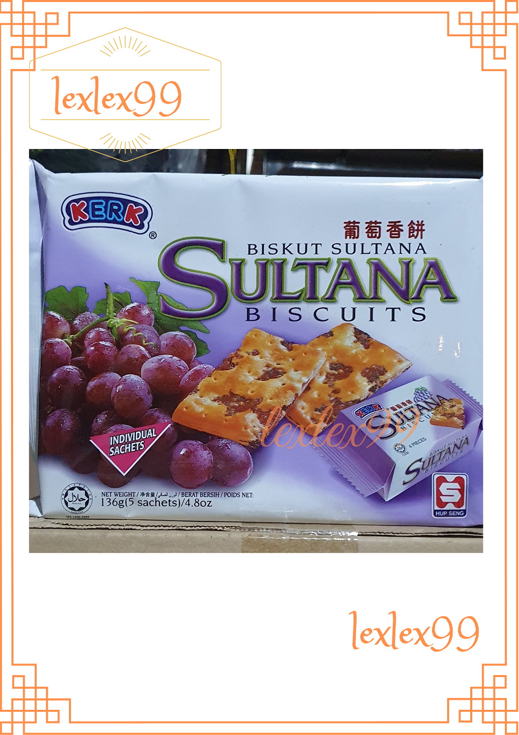 Biskuit Sultana Rasa Anggur / Biskuit Anggur 136gr | Lazada Indonesia