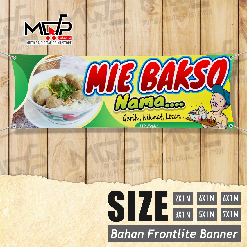 SPANDUK TOKO 5X1 BANNER WARUNG INSTANSI PERUSAHAAN CUSTOM MDPRINTSTORE ...