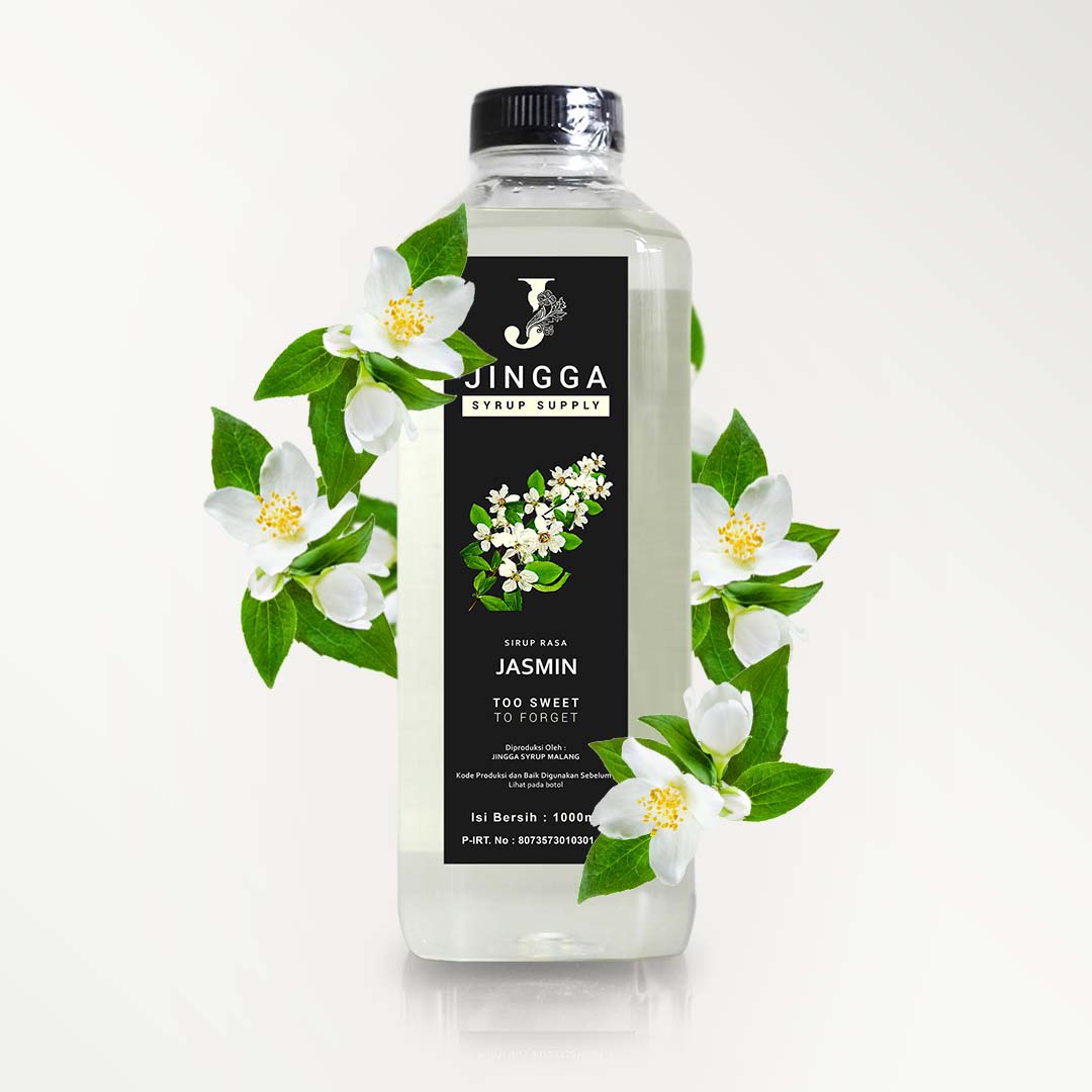 JINGGA Jasmine Syrup 1000 ml - Sirup Jasmin Untuk Coffee Mocktail ...