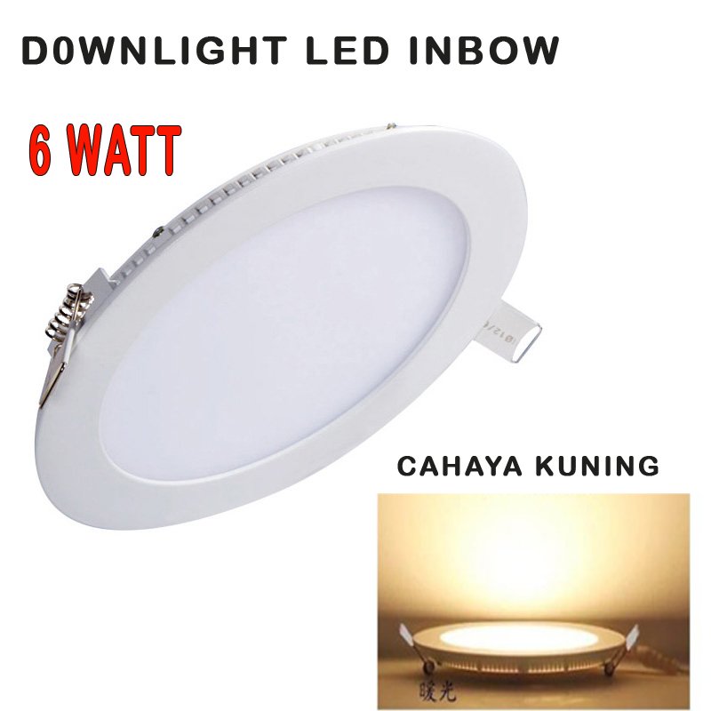 DOWNLIGHT LED IB BULAT 3/6/12/18 WATT / LAMPU PLAFON / LAMPU RUMAH ...
