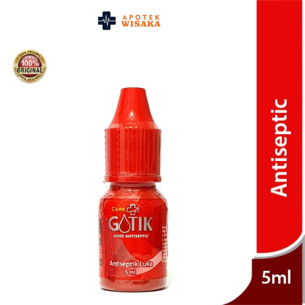 Gotik 5 ml - Antiseptik Luka Obat Sariawan | Lazada Indonesia