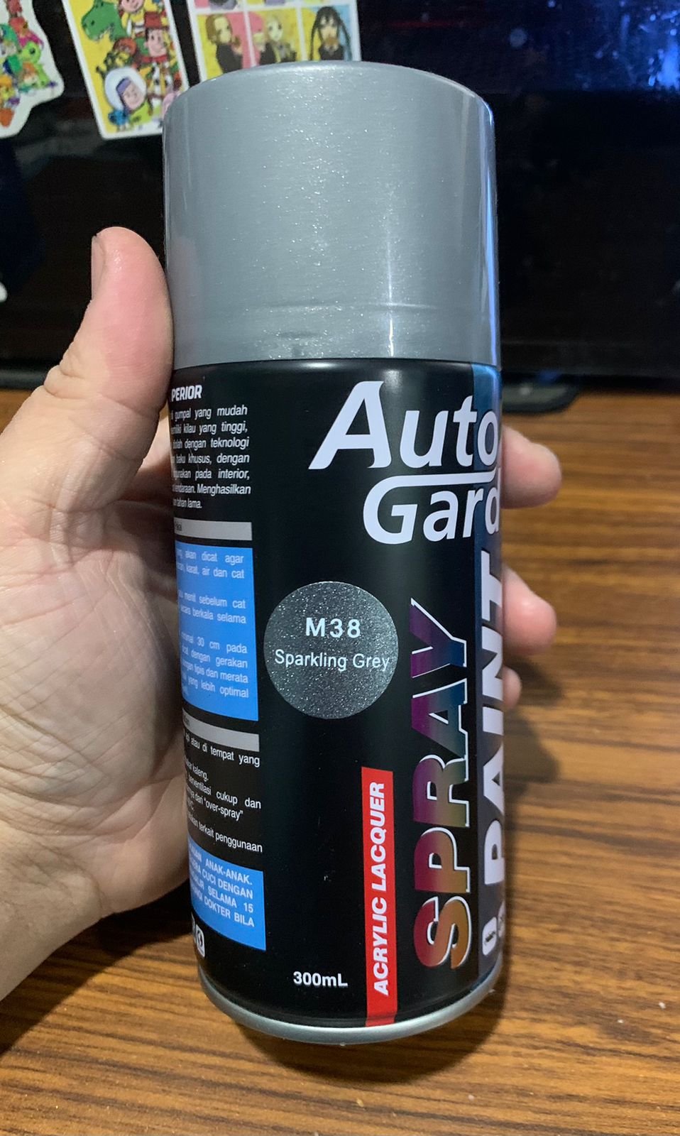 Pilox Pilok sparkling Grey 300ml M38 Autogard superior color | Lazada ...