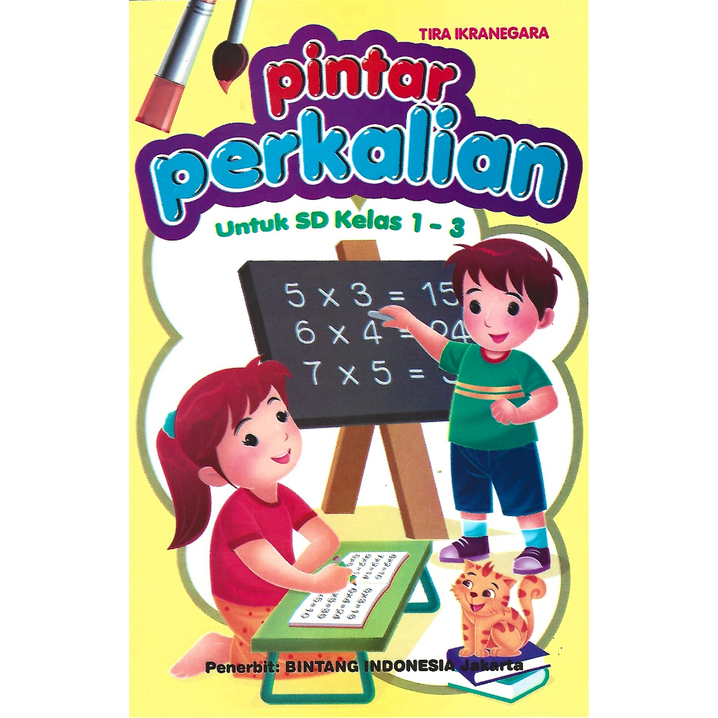 Pintar Perkalian SD Kelas 1-3 . Berhitung Perkalian Lengkap/Buku ...