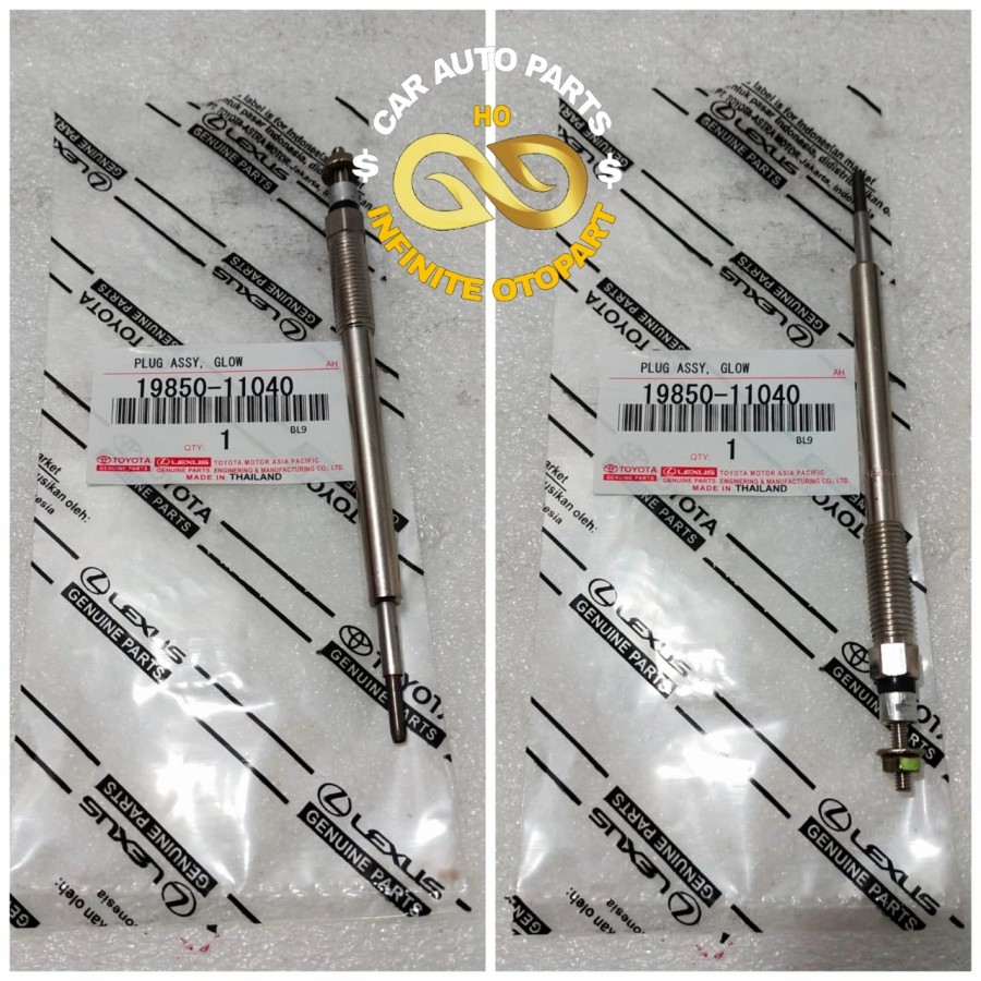 BUSI PEMANAS GLOW PLUG TOYOTA HILUX REVO 2GD INNOVA REBORN 19850-11040 ...