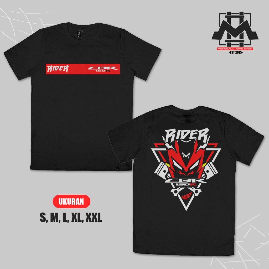 KAOS BAJU RIDER CBR 150R KAOS SUNMORI / KAOS MOTOR / KAOS OTOMOTIF ...
