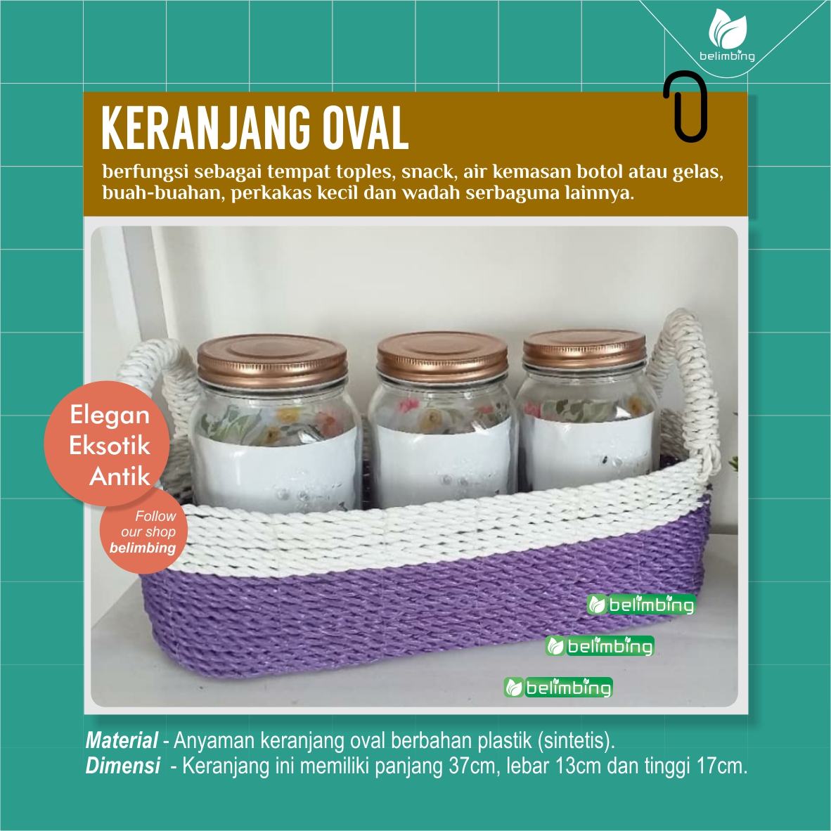 Keranjang toples lebaran buah buahan aqua gelas botol bumbu parcel ...