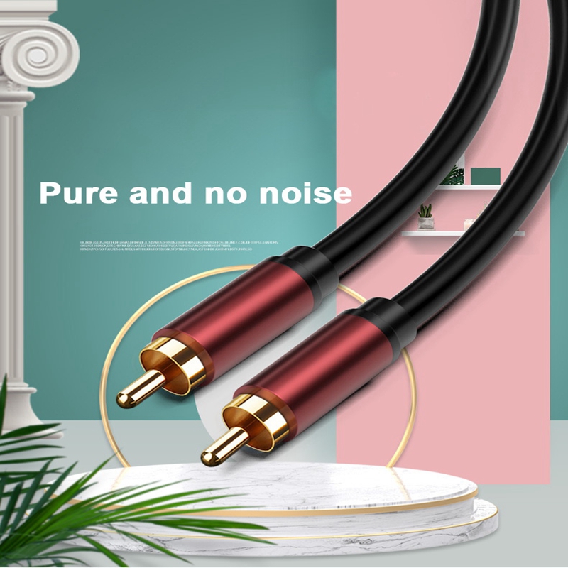 RCA Lotus Cable Subwoofer Cable AV Cable Lotus Head Audio Cable ...