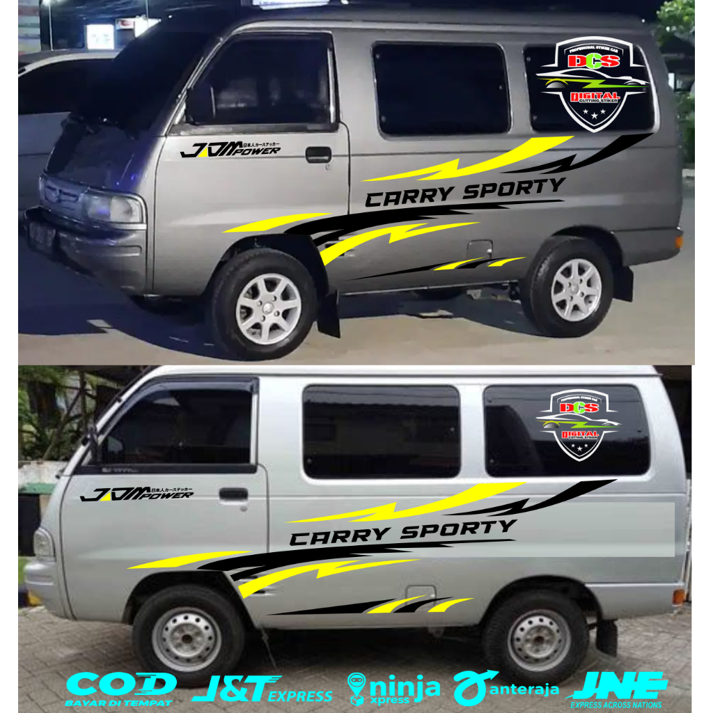 Stiker Mobil Carry Futura 1.0 Striping Body Samping | Lazada Indonesia
