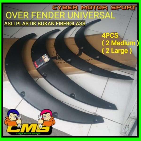 Fender lips universal asli plastik bukan fiberglass tidak mudah pecah ...