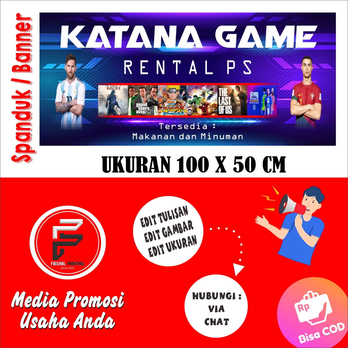 Spanduk Rental PS / Banner Rental Playstation / Spanduk PS Ukuran 100 x ... Spanduk Rental PS / Banner Rental Playstation / Spanduk PS Ukuran 100 x ...