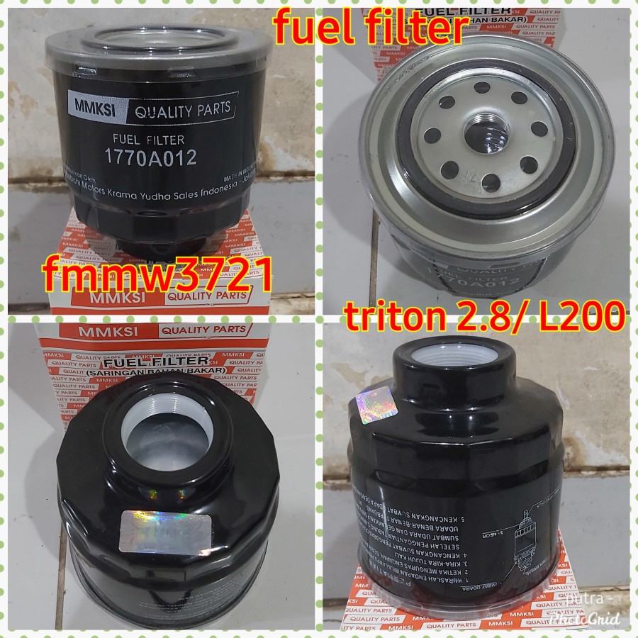 FILTER SOLAR FUEL FILTER SARINGAN SOLAR TRITON GLX 2.8 2800CC L200 ...