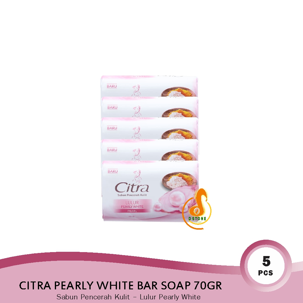 Citra Soap Pearly White 70gr (sabun Batang) 5pcs | Lazada Indonesia