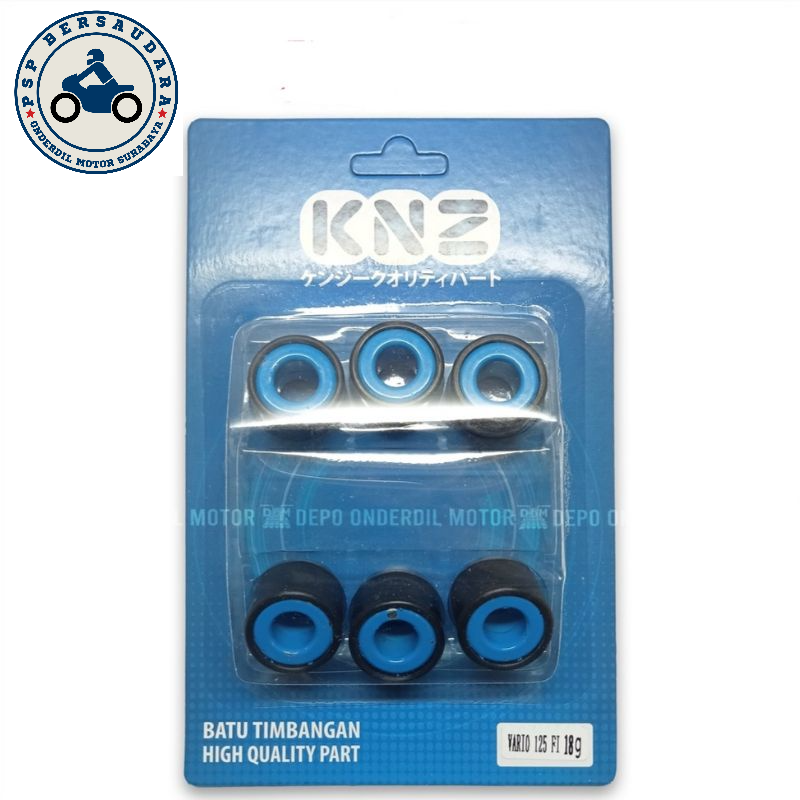 Roller Vario 125 / Vario 150 / PCX 150 18 gram KNZ (Harga per set isi 6 ...