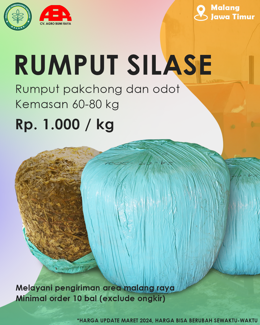 Rumput silase pakan sapi kambing kemasan 60-80 kg | Lazada Indonesia