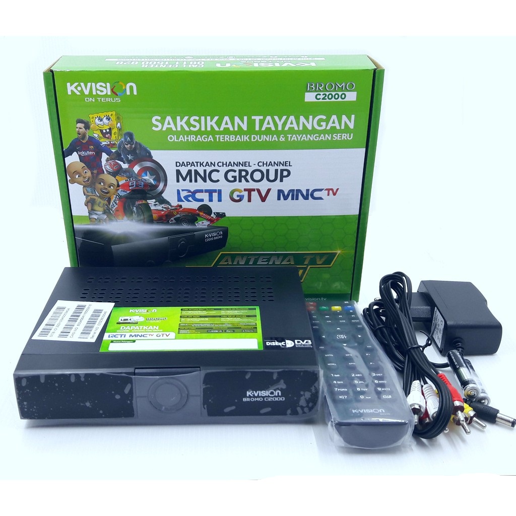 Receiver Kvision K2000 / C2000 banyak bonusnya harga murah meriah EURO ...