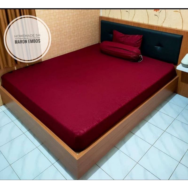 Seprai Single Set Murah Uk 90x200x20 Sprei Cantik Tebal Warna | Lazada ...