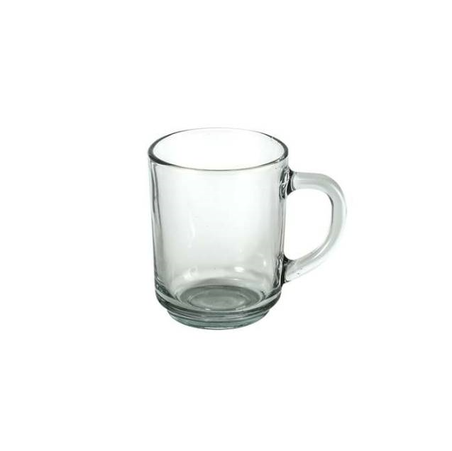 Gelas Kopi Gagang Royalex - Gelas Kaca Polos - Gelas Kopi Polos - Gelas ...