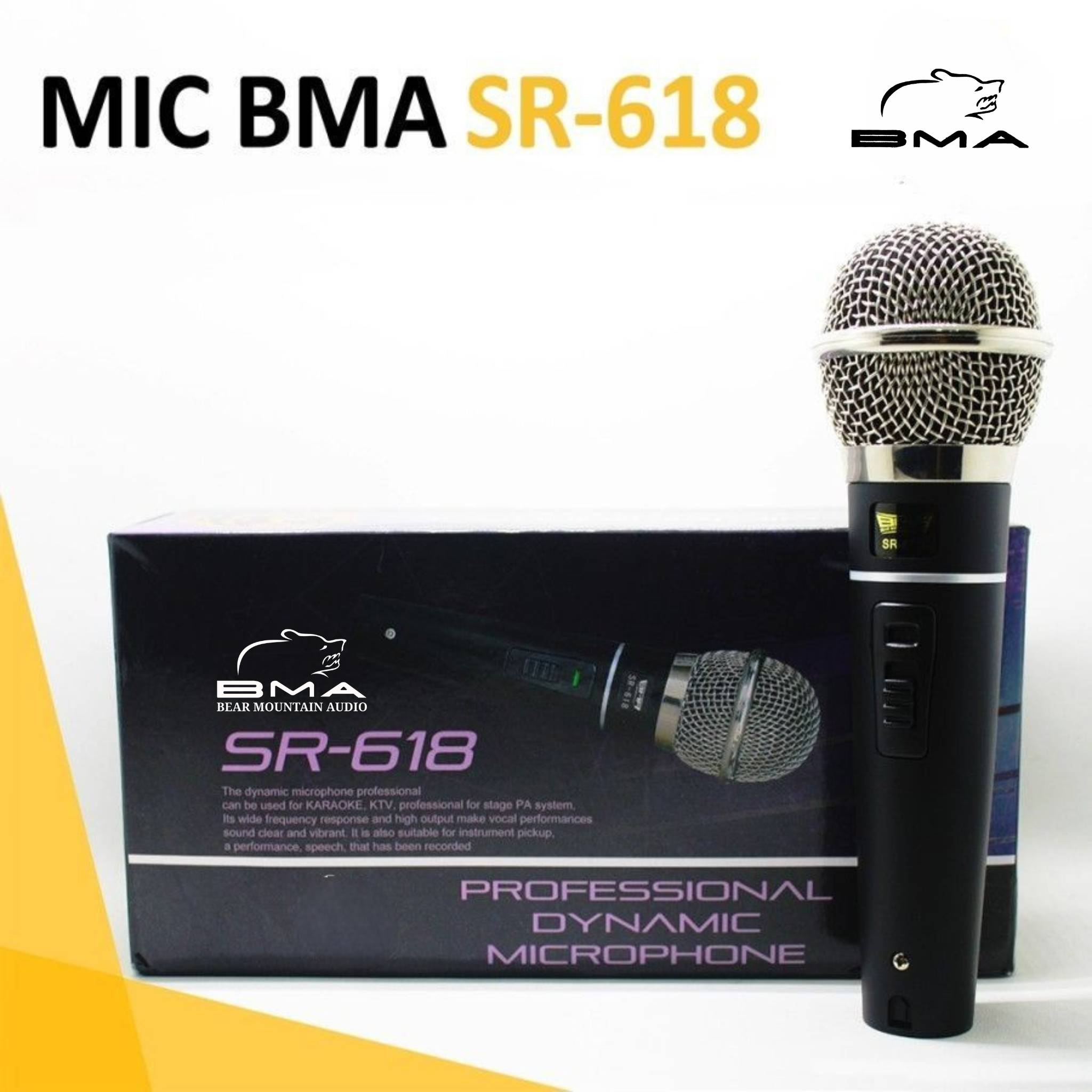 Microphone BMA SR-618 | Lazada Indonesia