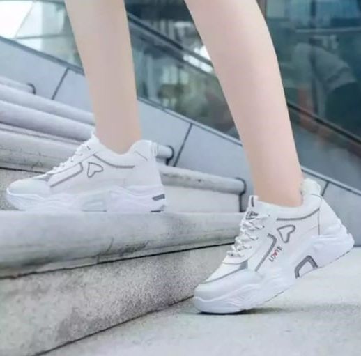 SEPATU SNEAKERS WANITA LOVE MESS PINK / SEPATU SNEAKERS WANITA LOVE ...