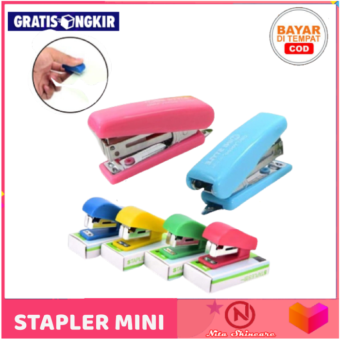 Steples Mini Hekter Mini Steples Set Stapler mini | Lazada Indonesia
