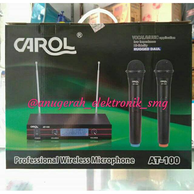 Mic Wireless VHF Carol AT 100 | Lazada Indonesia