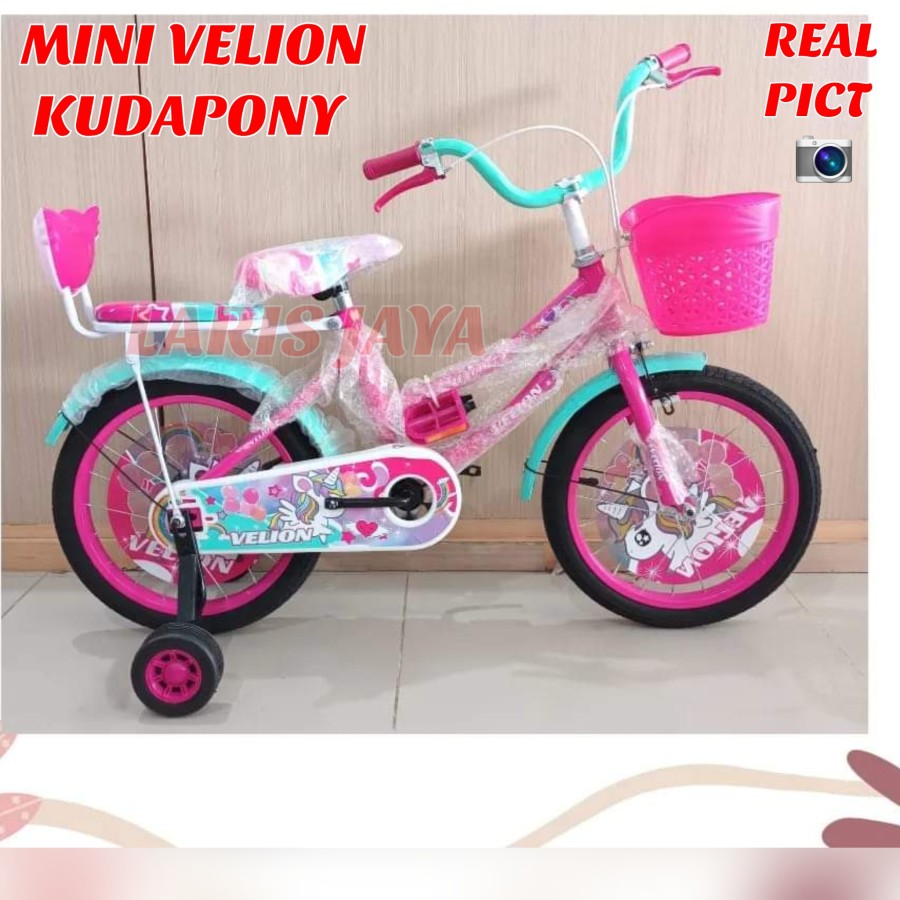 sepeda anak perempuan 16 inch , sepeda mini 16 atlantis , sepeda anak ...