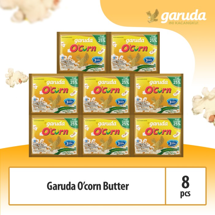 Garuda Popcorn Instant Rasa Butter | Lazada Indonesia