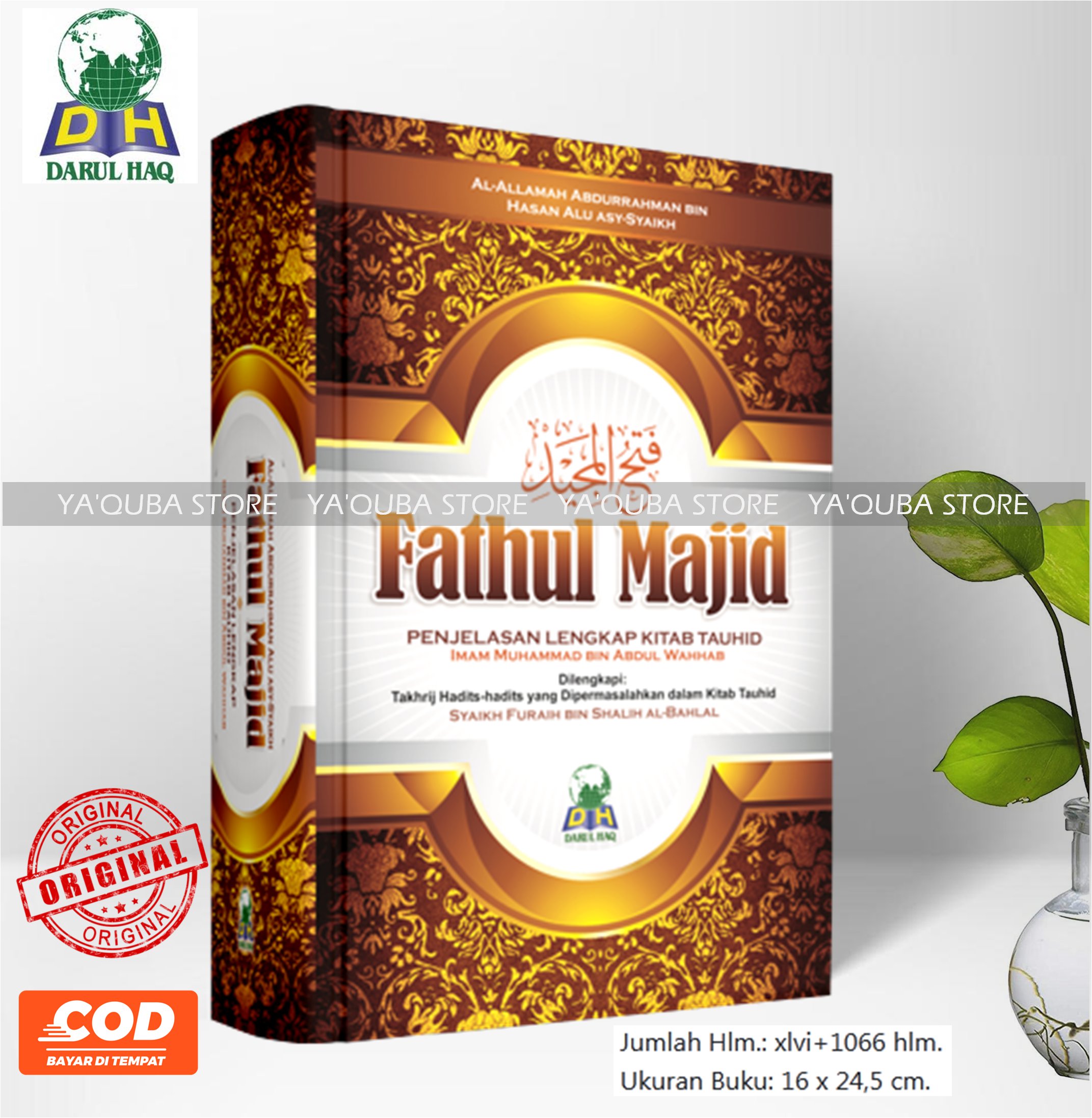 [ DARUL HAQ ] BUKU TERJEMAHAN KITAB FATHUL MAJID, PENJELASAN LENGKAP ...