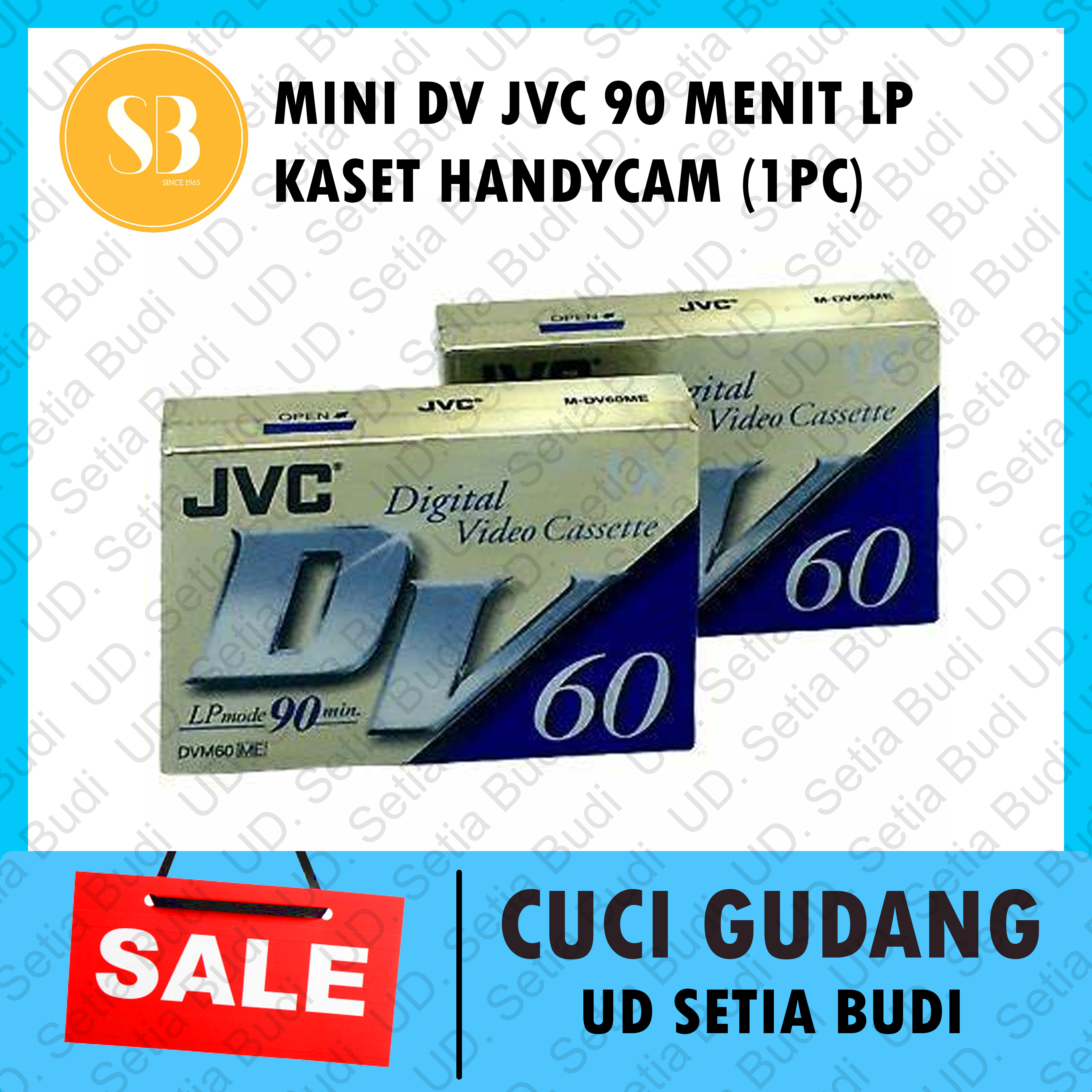 Mini DV JVC 60 Menit Murah Digital Video Cassette JVC DVM-60 Kaset Handycam Camcorder | Lazada ...