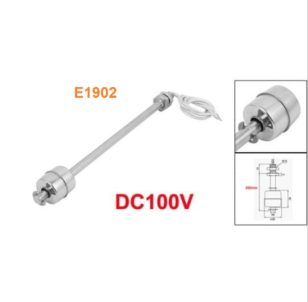 1pcs Sensor Level Air Stainless Steel 100mm 10cm Water Tank Level