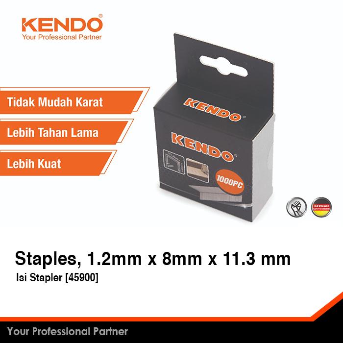 Isi Staples Tembak 8mm Refill Stapler Gun Nail Kendo 45900 | Lazada ...