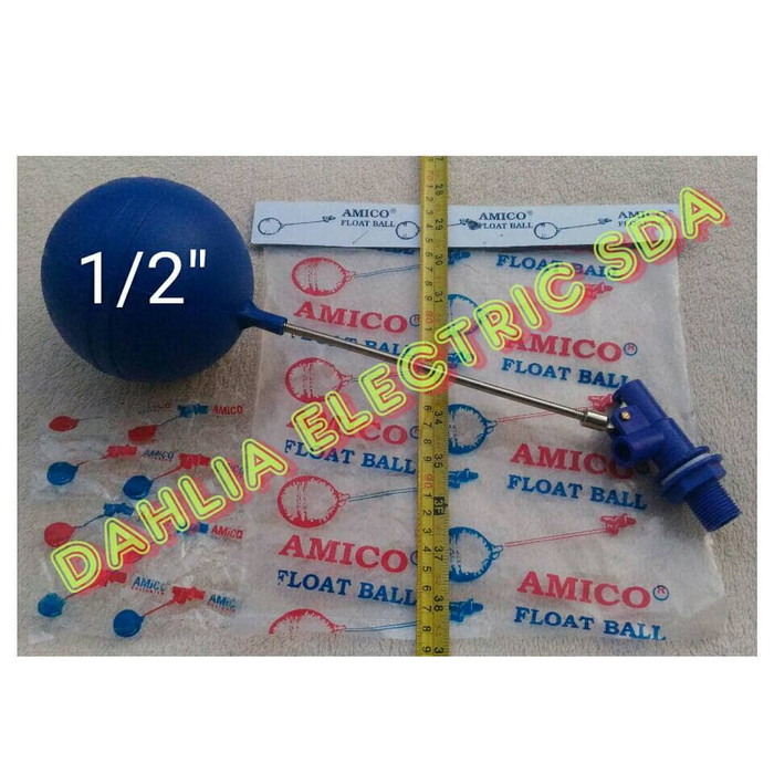 OTOMATIS PELAMPUNG TANDON AIR AMICO PLASTIK PVC 1/2 INCH | Lazada Indonesia