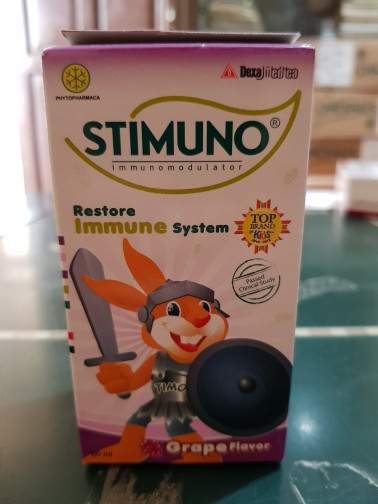Stimuno Syrup 60 ml Rasa Original dan Anggur | Lazada Indonesia