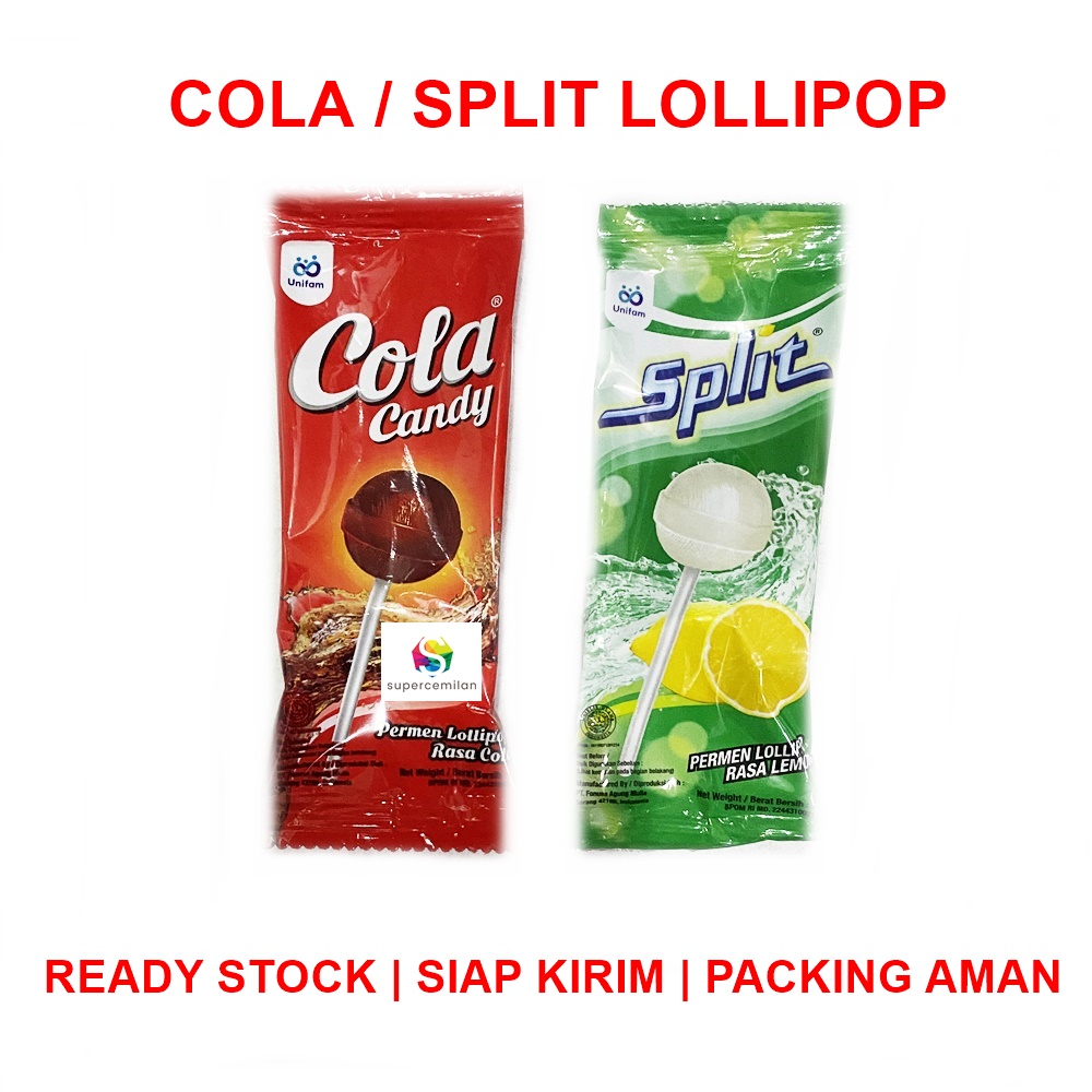 Cola / Split Lollipop Permen Loli 7 Gram SATUAN | Lazada Indonesia