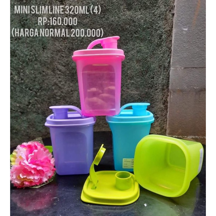 Tupperware Mini Slim Line 350ml ecer 1pcs | Lazada Indonesia