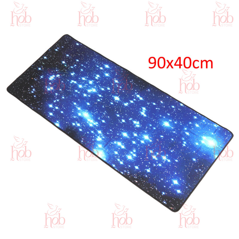 Mousepad Besar Lebar Gaming Mouse Pad Rubber Galaxy StarLight 40 x 90 ...