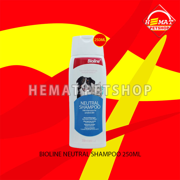 Shampoo Kucing Anjing Bioline Neutral Shampoo 250 ml | Lazada Indonesia