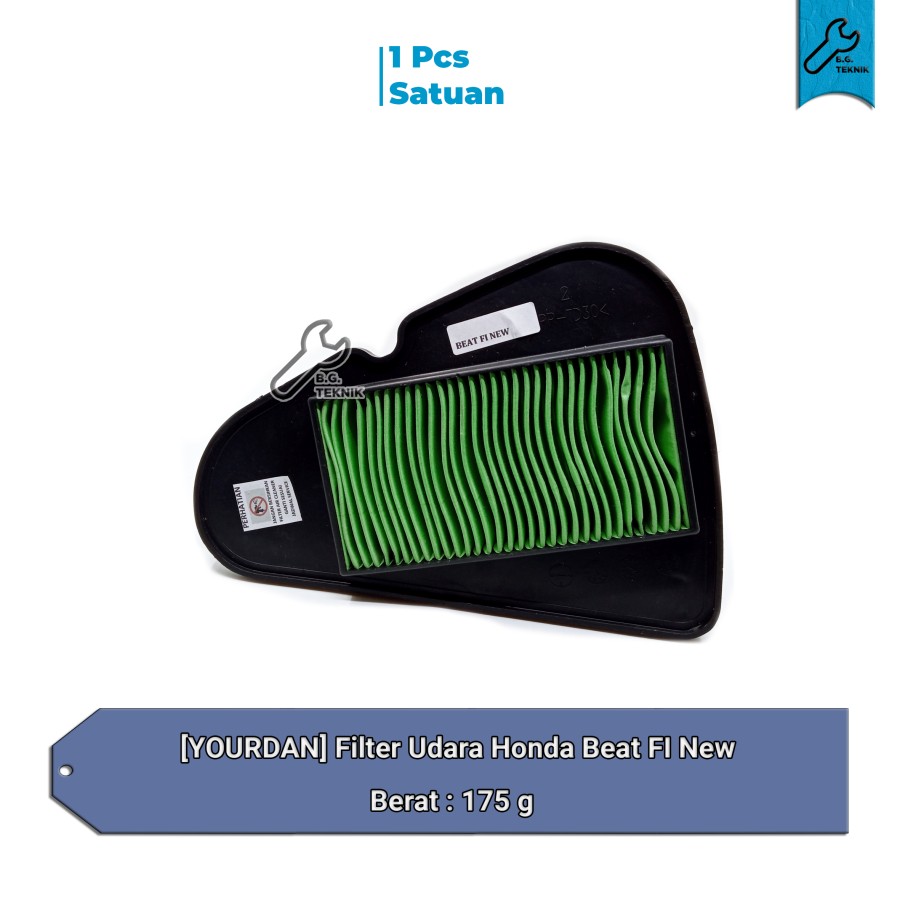 Filter Udara Honda Beat FI New YORDAN | Lazada Indonesia