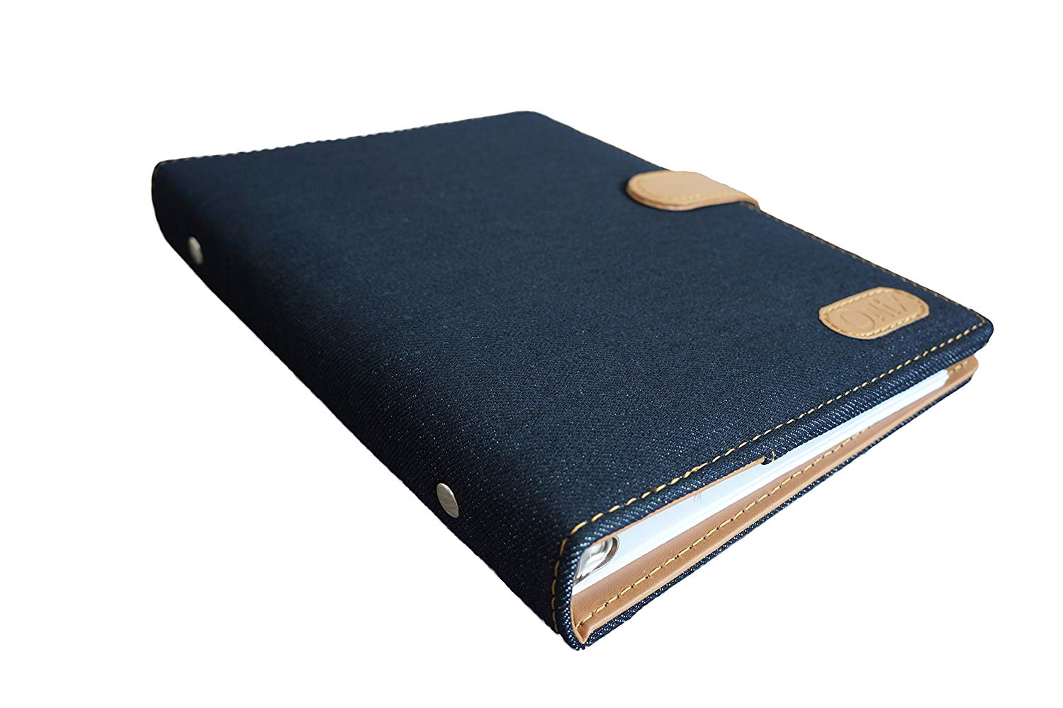 Onix Navy Blue Binder Denim Jeans Kancing Exclusive 20 Ring A5 Campus ...