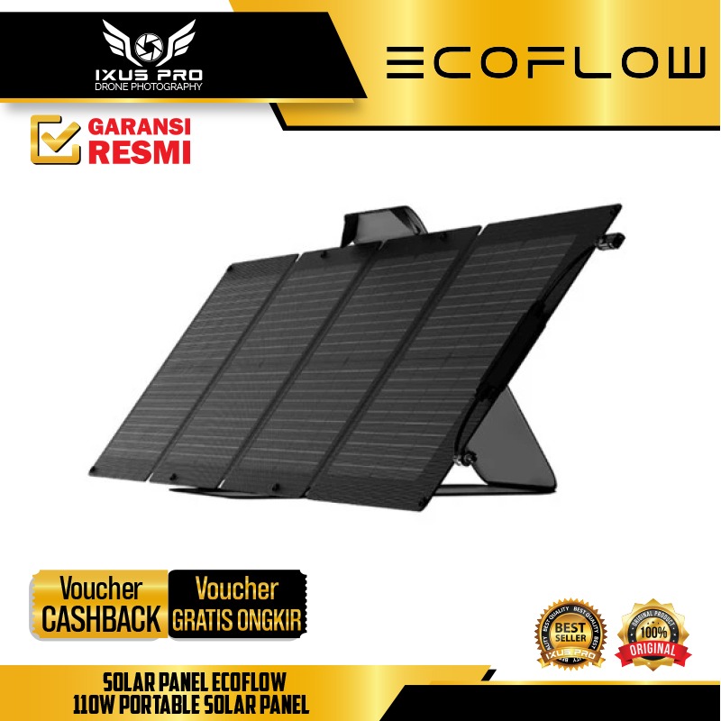 Solar Panel EcoFlow 110W Portable Solar Panel | Lazada Indonesia