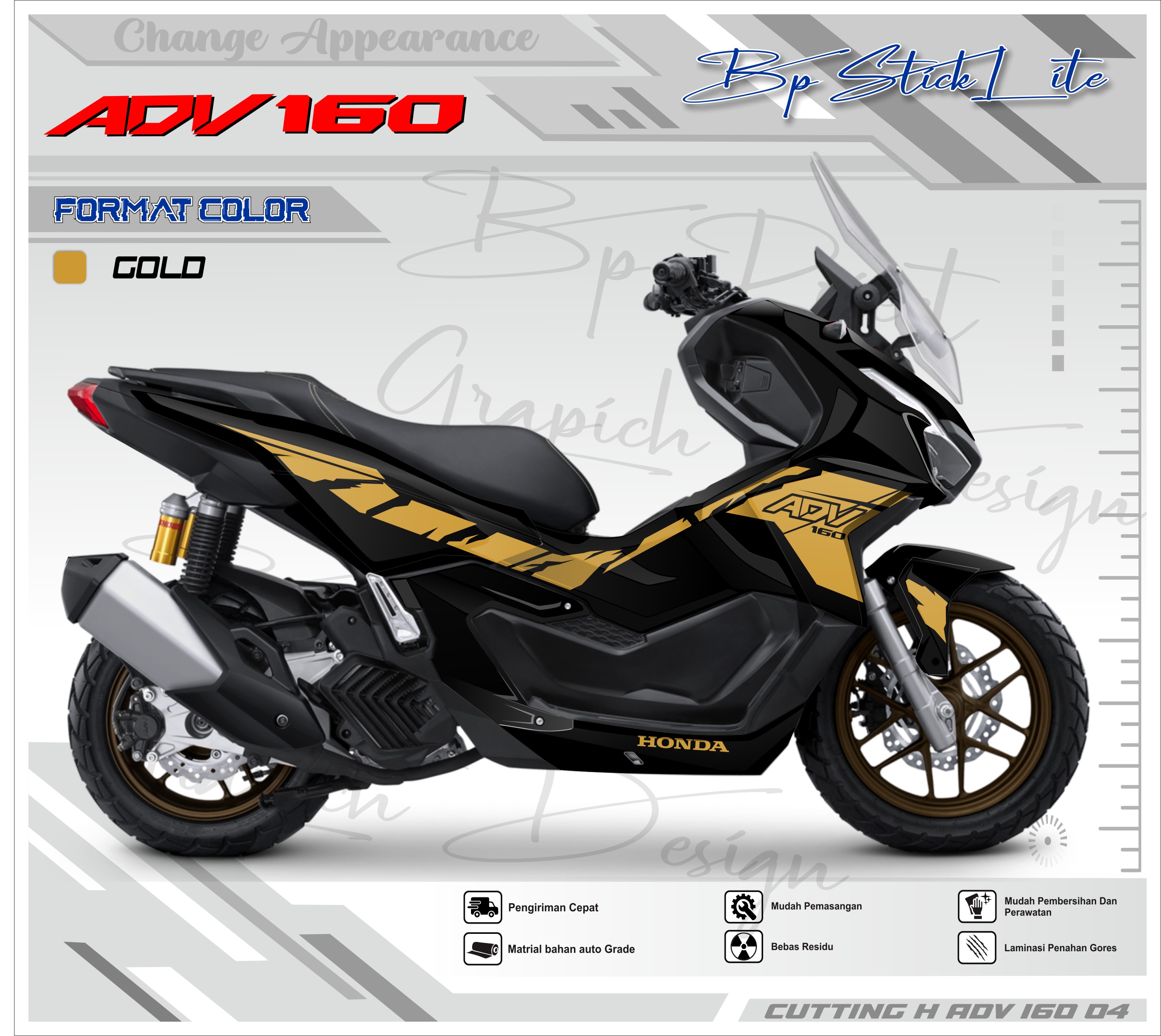 ADV 160 - CUTTING ADV 160 - CUTTING STICKER ADV 160 - STICKER CUTTING ...