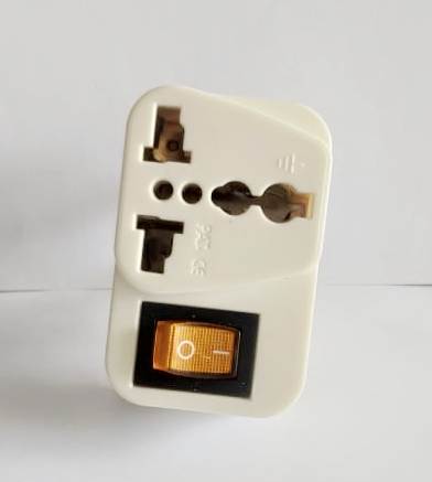 Over Steker Terminal Kaki 3 Ke Konektor Kaki 2 Saklar On Off | Lazada ...