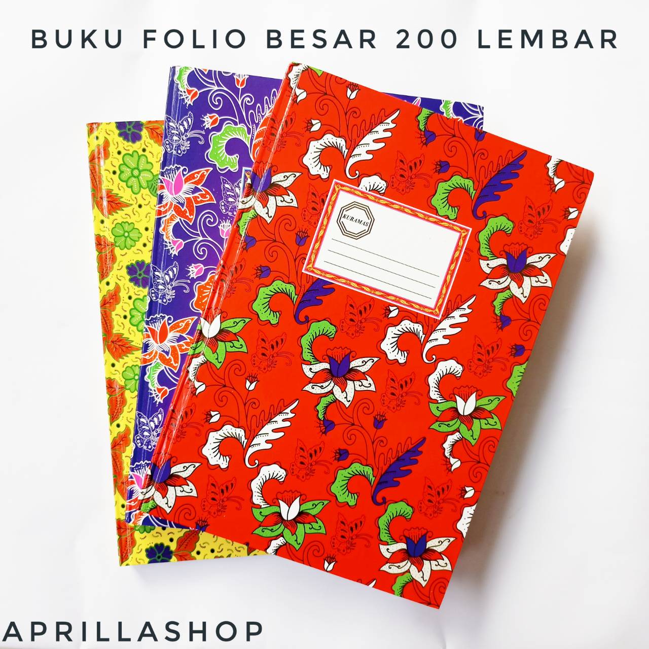 Buku Tulis Hard Cover Folio 200 Lembar Kuramas/Paperline | Lazada Indonesia