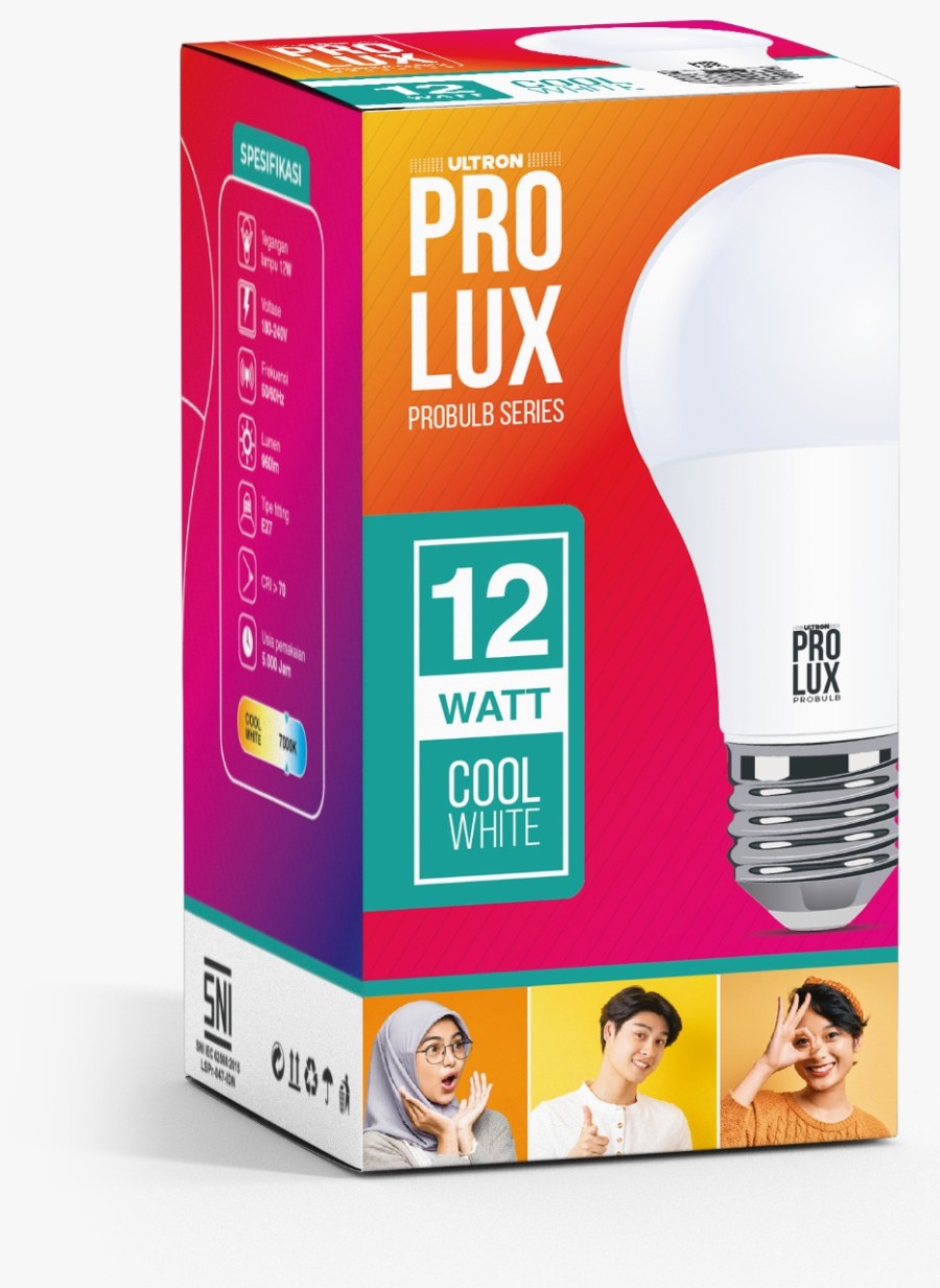LAMPU LED PROBULB SERIES 12 WATT BOHLAM LED 12w LAMPU LED PROLUX 12w ...