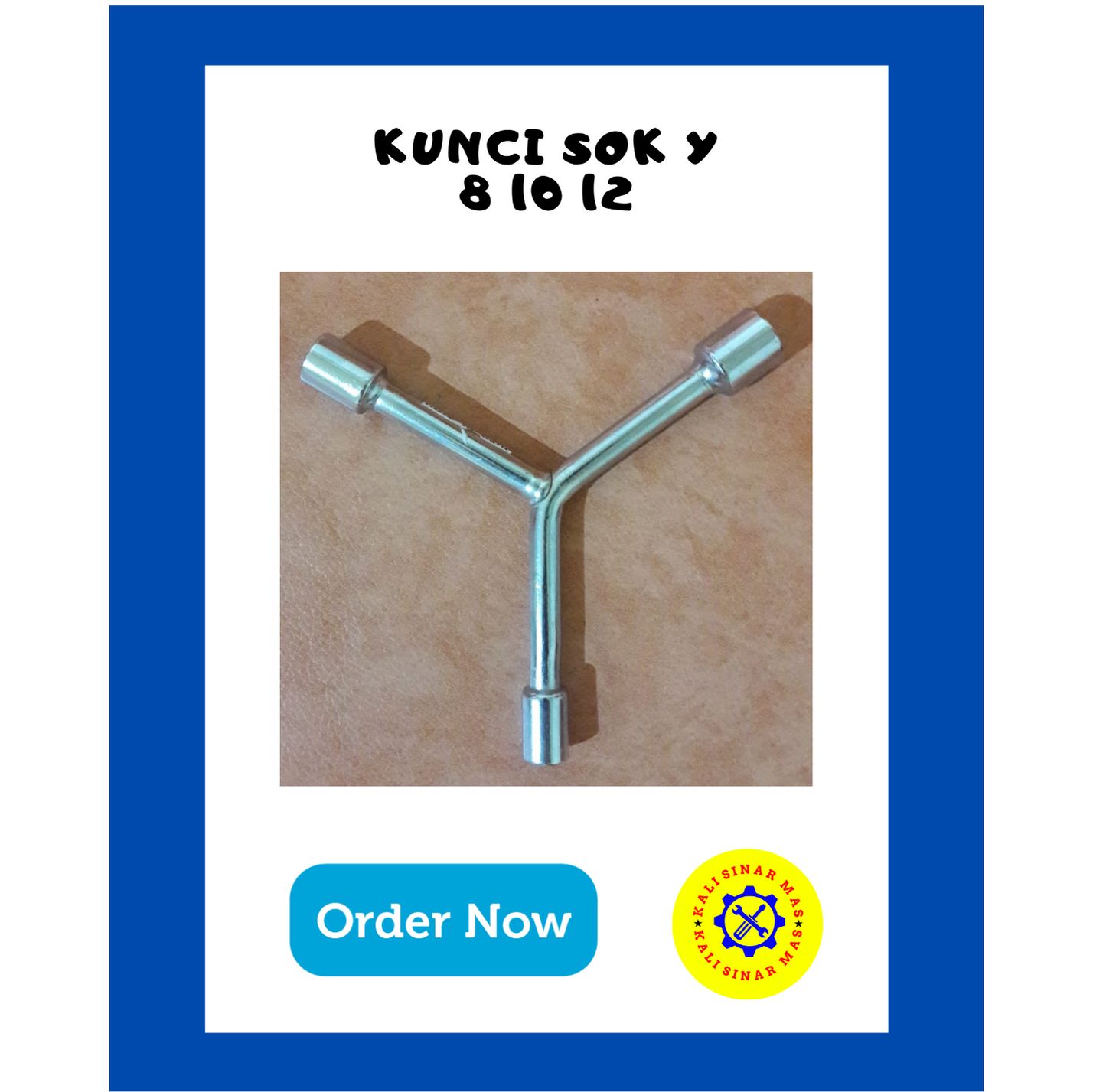 Kunci Sok Y - Cabang 3 Ukuran 8 10 12 | Lazada Indonesia