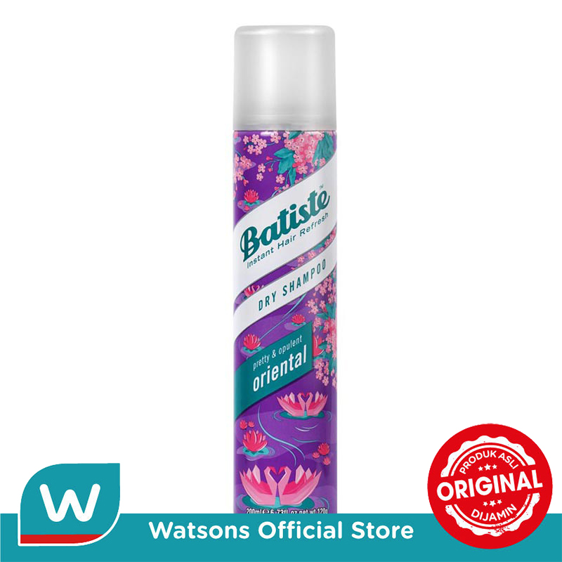 BATISTE Dry Shampoo Pretty & Opulent Oriental 200ml | Lazada Indonesia
