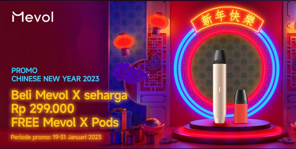 MEVOL X Device dan Mevol X Pods | Lazada Indonesia